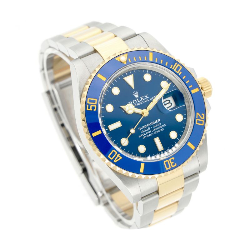 Rolex Submariner Date 41 Bluesy Ref. 126613LB Stahl/Gold 2025 Full Set ...