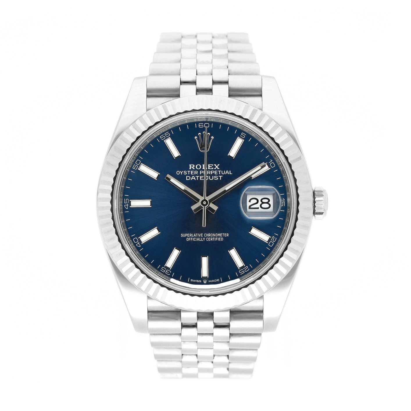 Rolex Datejust 41 Ref. 126334 Blue Dial Stahl/Weißgold 2026 Full Set ...