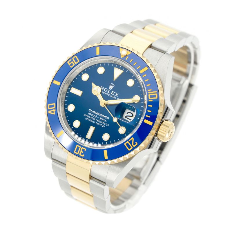Rolex Submariner Date 41 Bluesy Ref. 126613LB Stahl/Gold 2025 Full Set ...