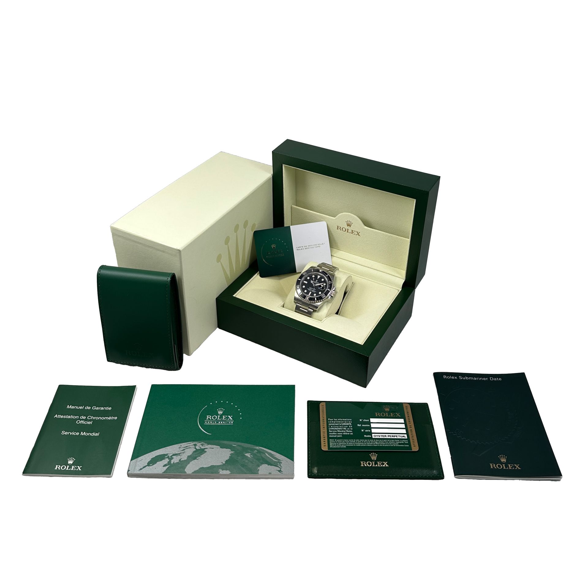 Rolex Submariner Date 40 Ref. 116610LN Full Set Rolex Service 09/2025 ...